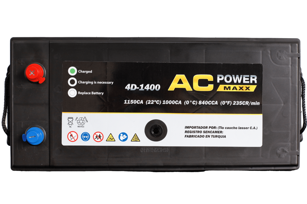 Batería AC POWER MAXX Modelo 4D-1400 - AC POWER